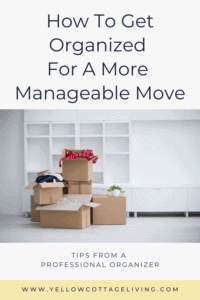 A More Manageable Move Happens When You Get Organized
