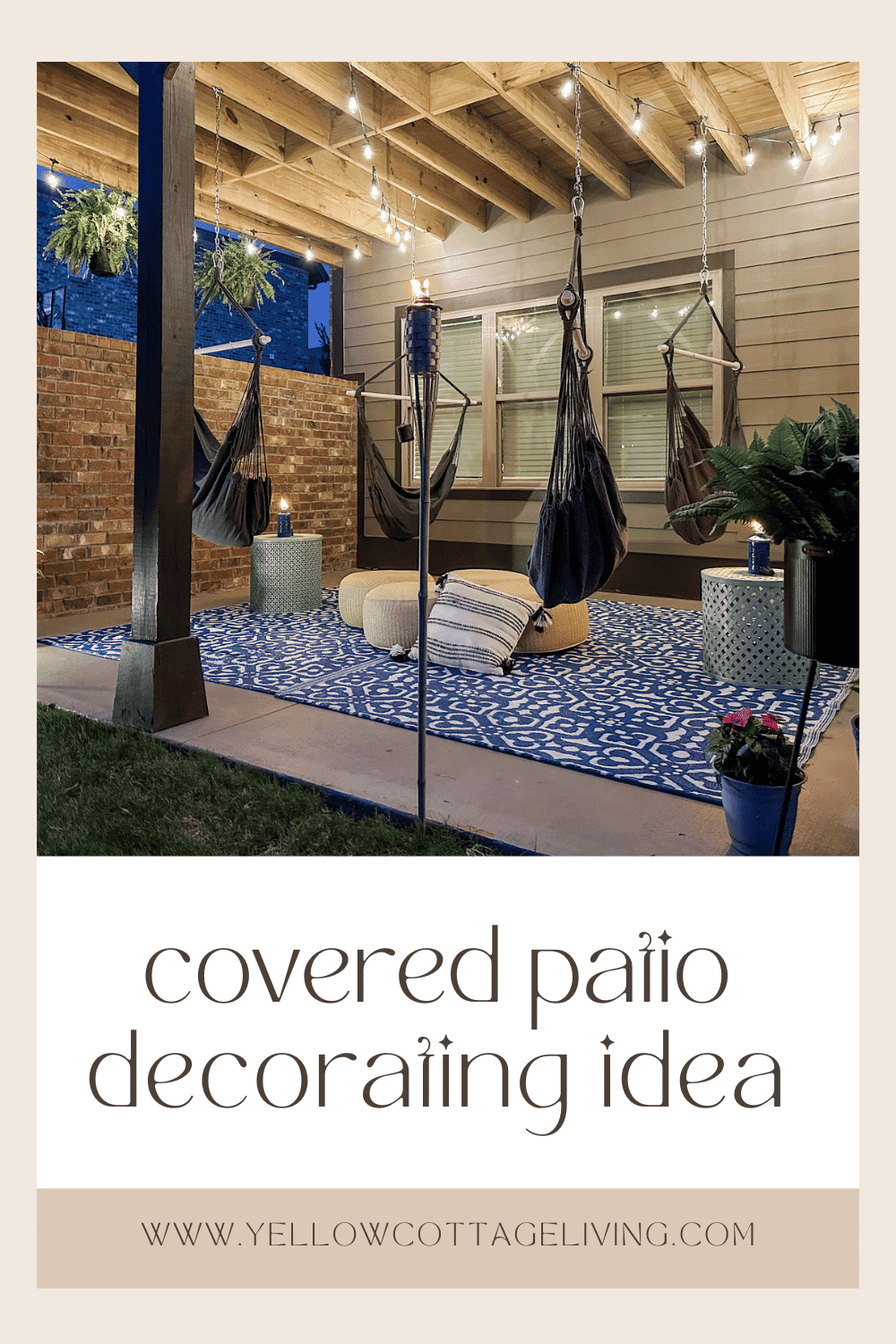 How to Decorate Your Back Porch